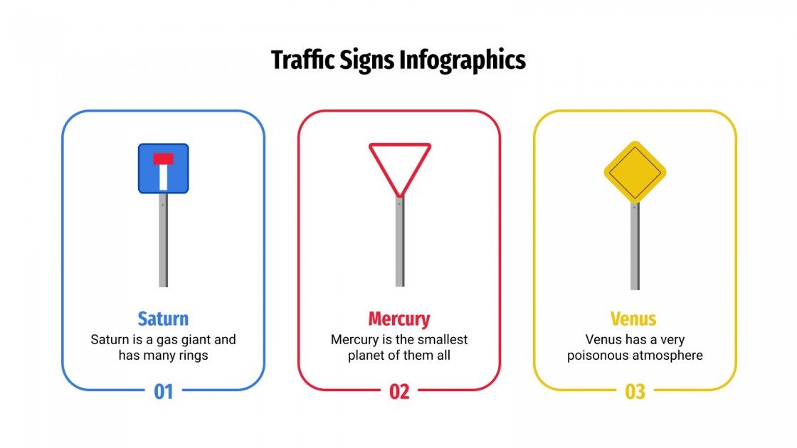 Traffic Signs Infographics | Google Slides & PPT template