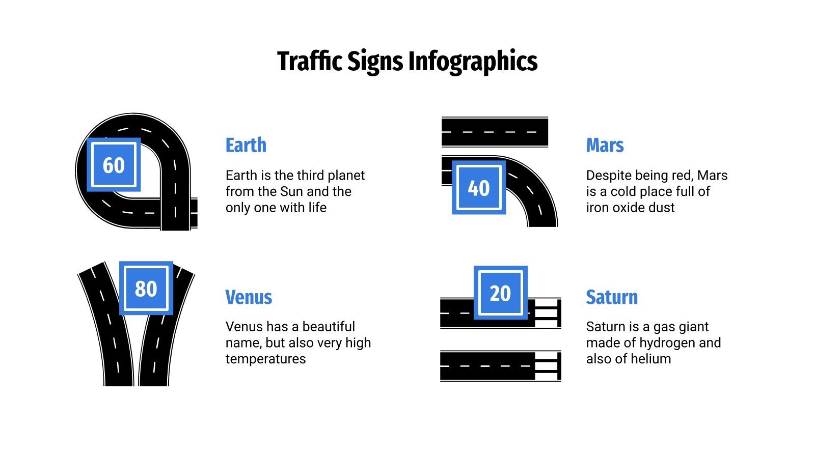 Traffic Signs Infographics | Google Slides & PPT template