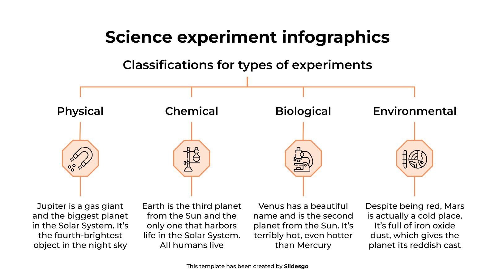 Science Experiment Infographics Template
