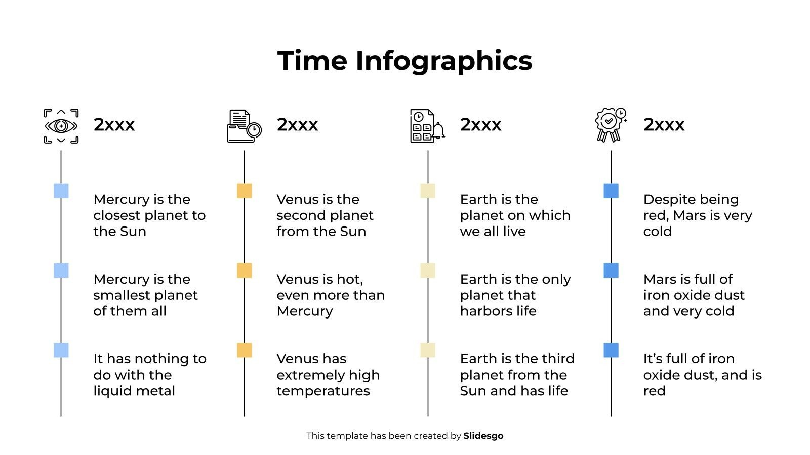 Time Infographics Template