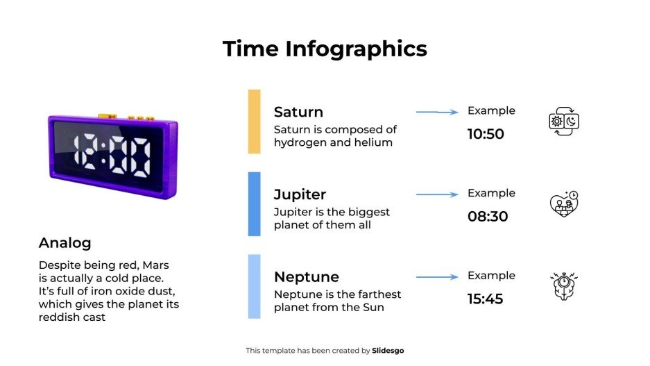 Time Infographics Template
