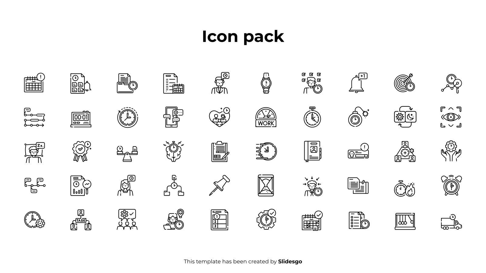 Time Infographics Template