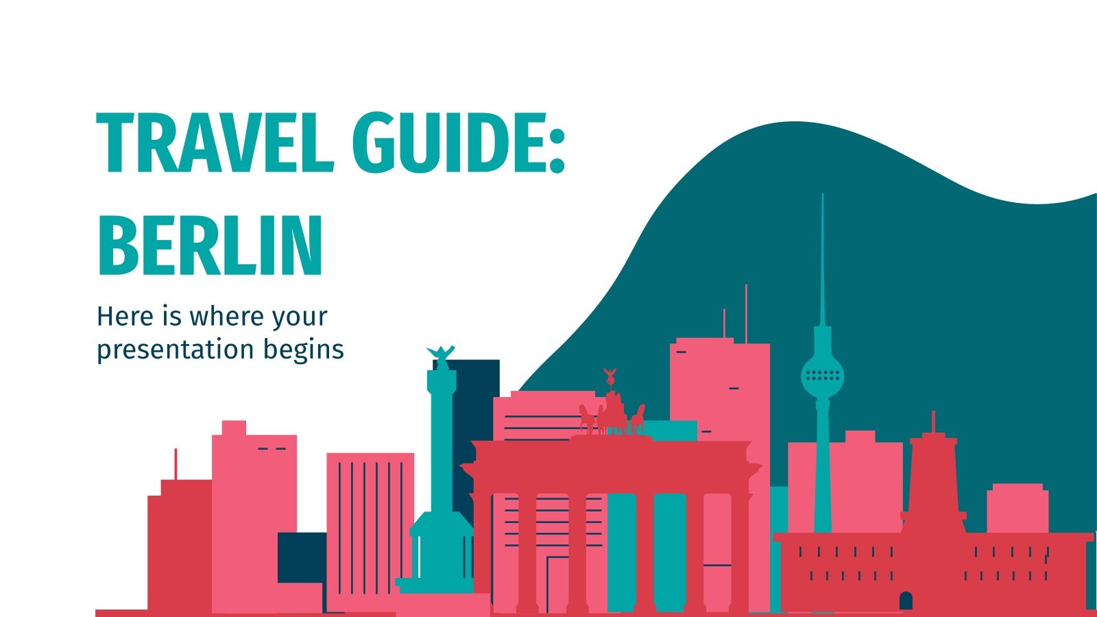 Reiseführer: Berlin | Google Slides & PowerPoint