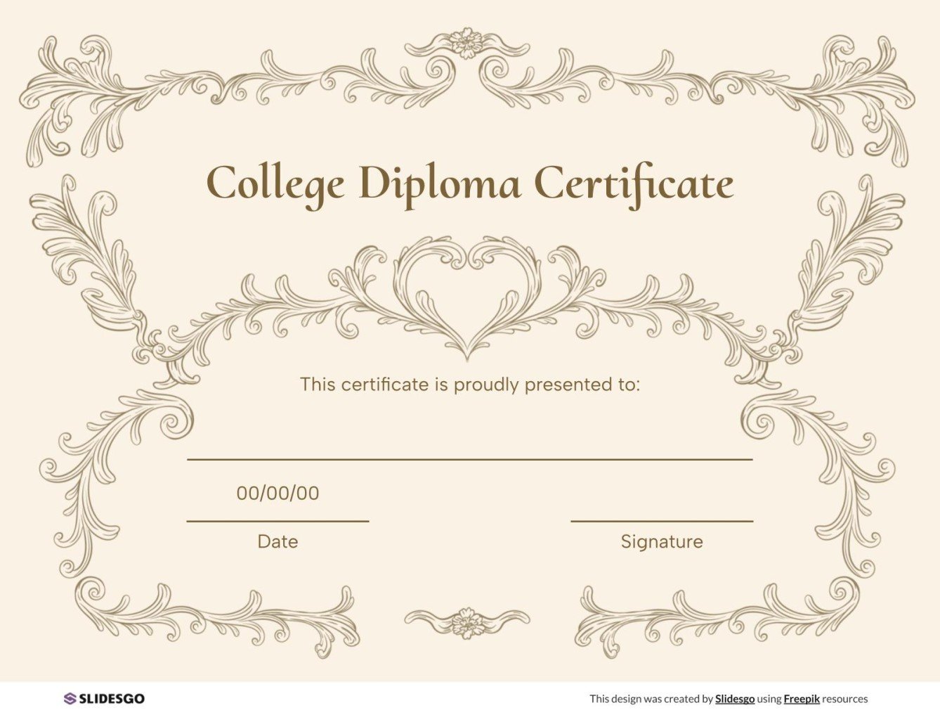 College Diploma Presentation
