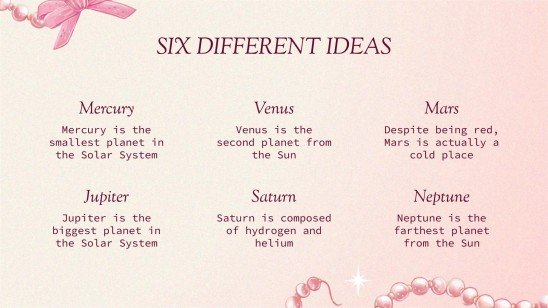 Coquette Soft Style Presentation