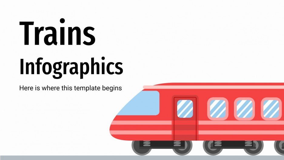 Trains Infographics | Google Slides & PowerPoint Template