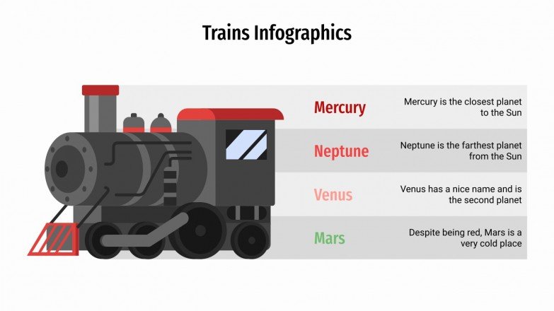 Trains Infographics | Google Slides & PowerPoint Template