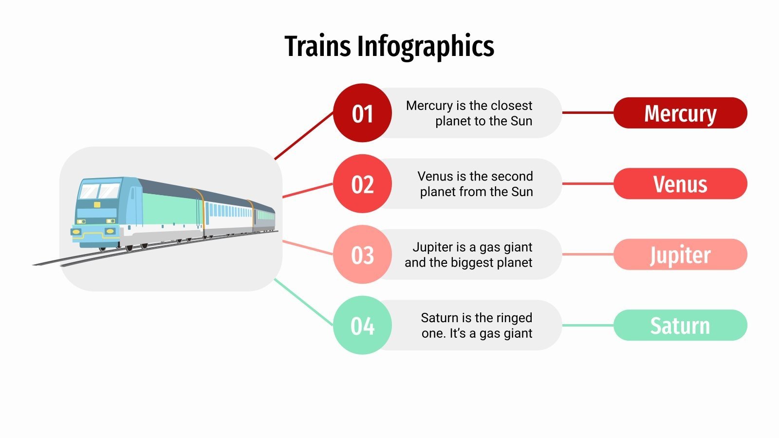Train Infographic Animation