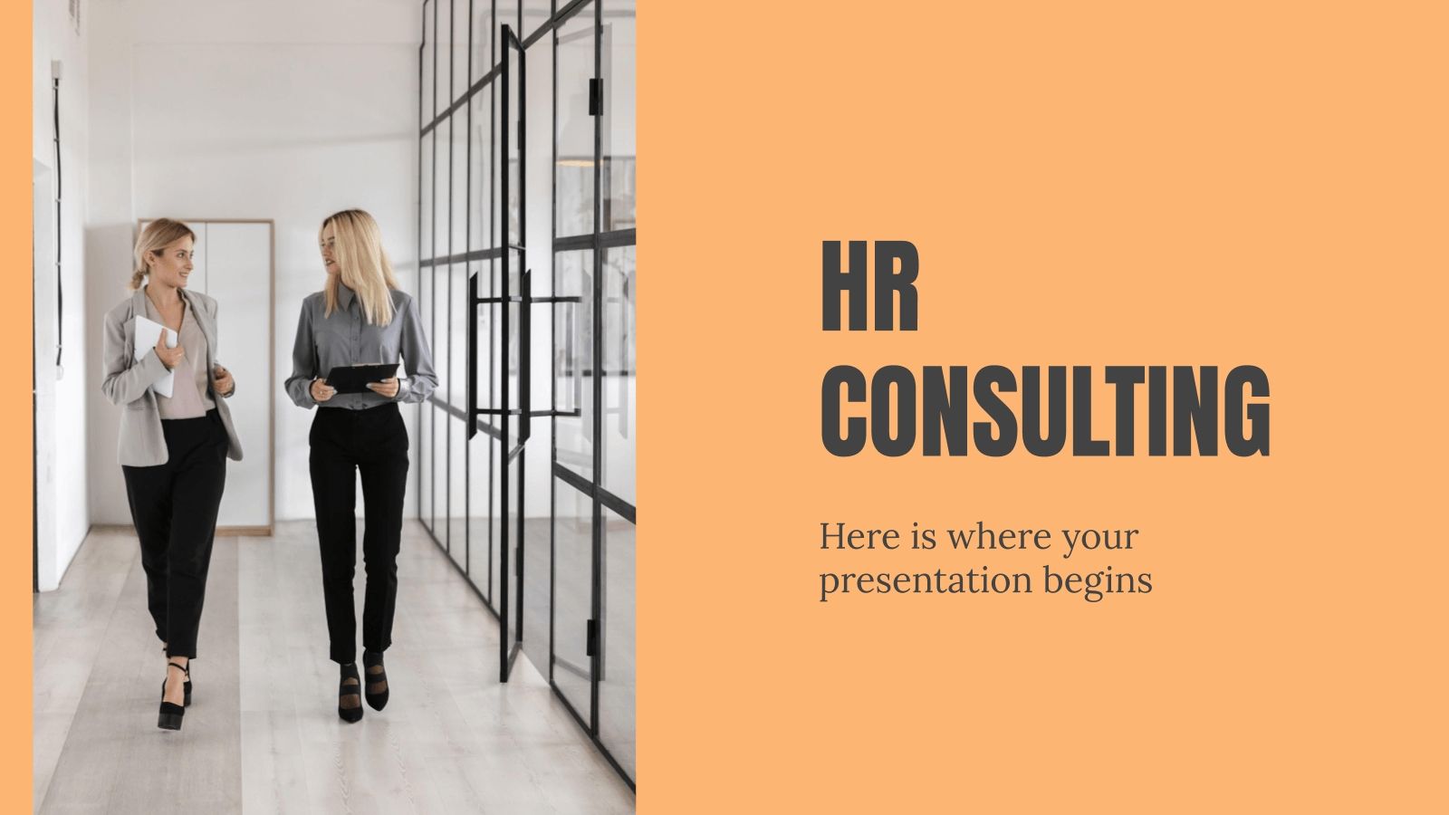 HR Consulting Google Slides Theme and PowerPoint Template
