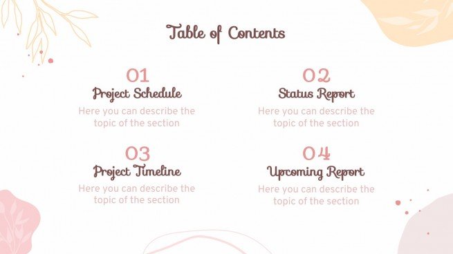 Pastel Pink Business Agenda | Google Slides & PPT Template