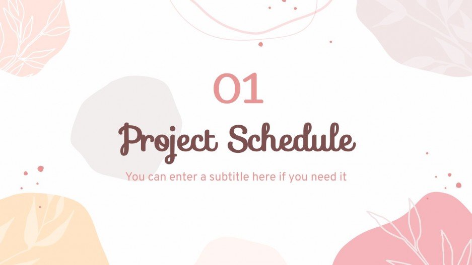 Pastel Pink Business Agenda | Google Slides & PPT Template