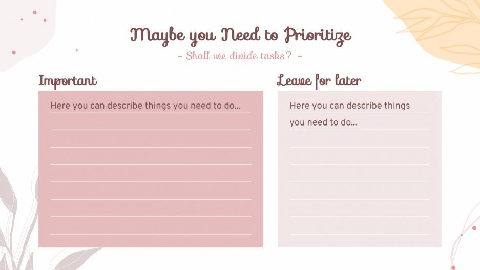 Pastel Pink Business Agenda | Google Slides & PPT Template