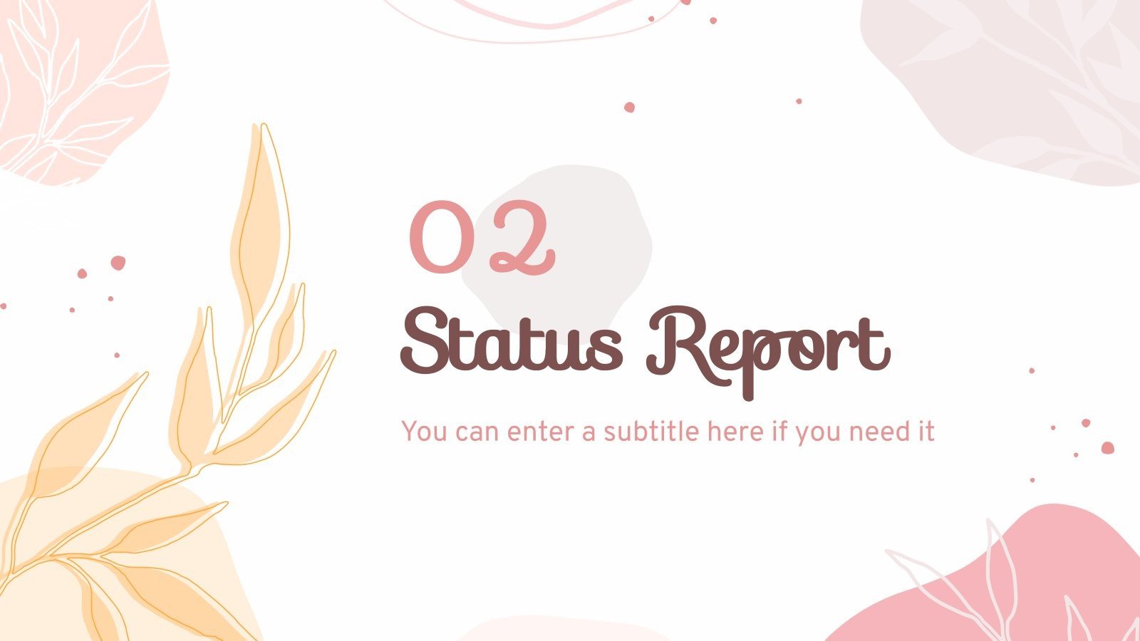 Pastel Pink Business Agenda | Google Slides & PPT Template