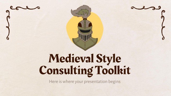Medieval themed templates for Google Slides and PowerPoint