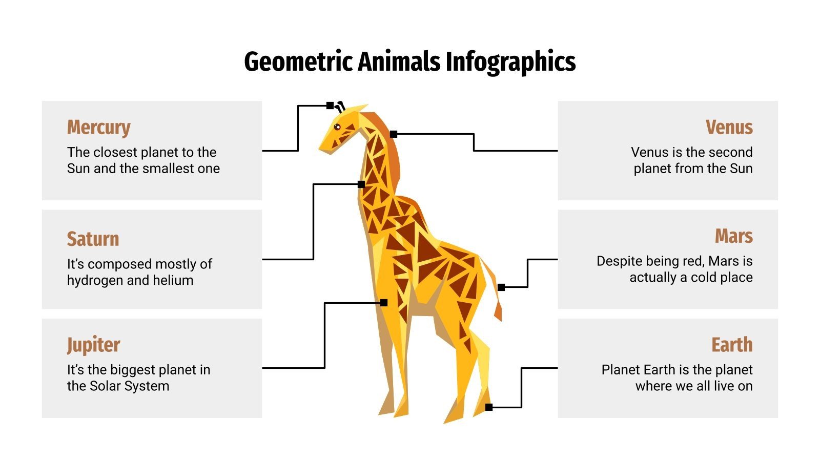 Geometric Animals Infographics | Google Slides & PPT