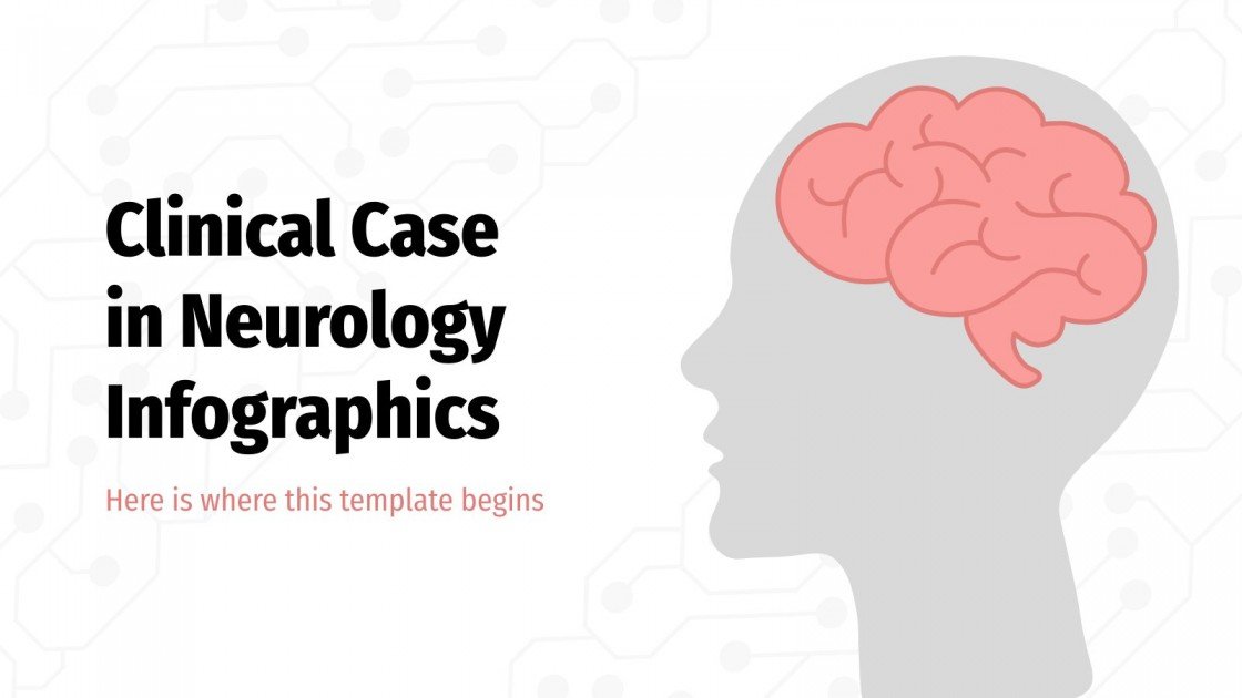 Clinical Case in Neurology Infographics | Google Slides & PPT