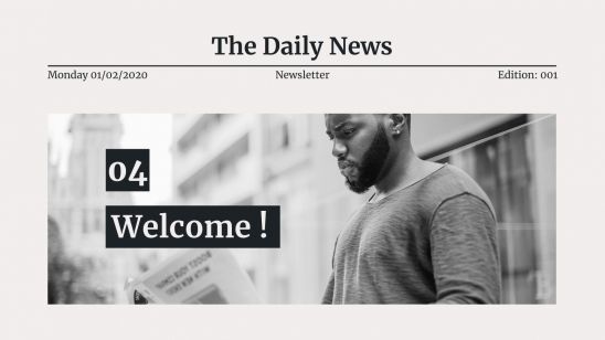 El periódico | Plantilla de Google Slides y PowerPoint