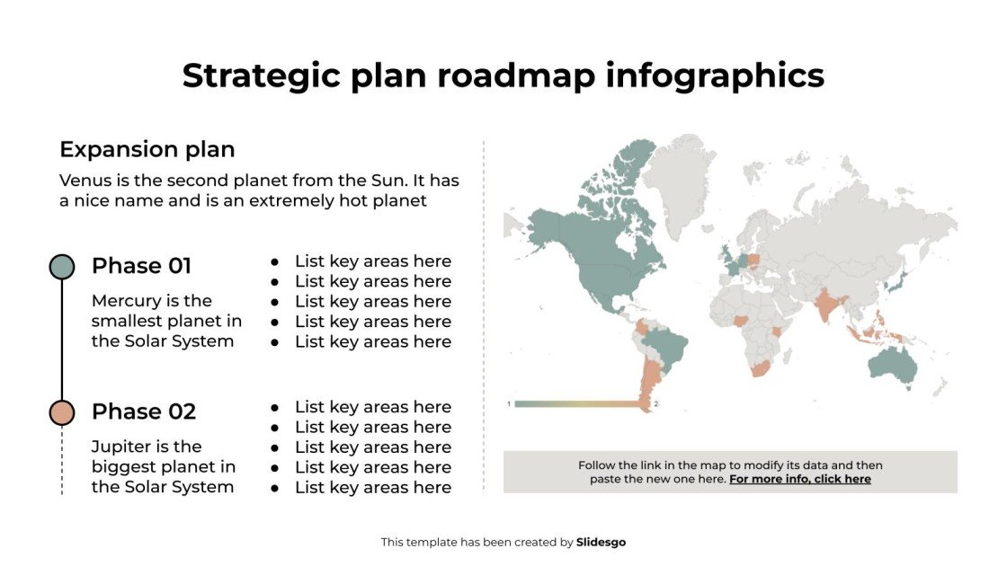 Strategic Plan Roadmap Infographics Template
