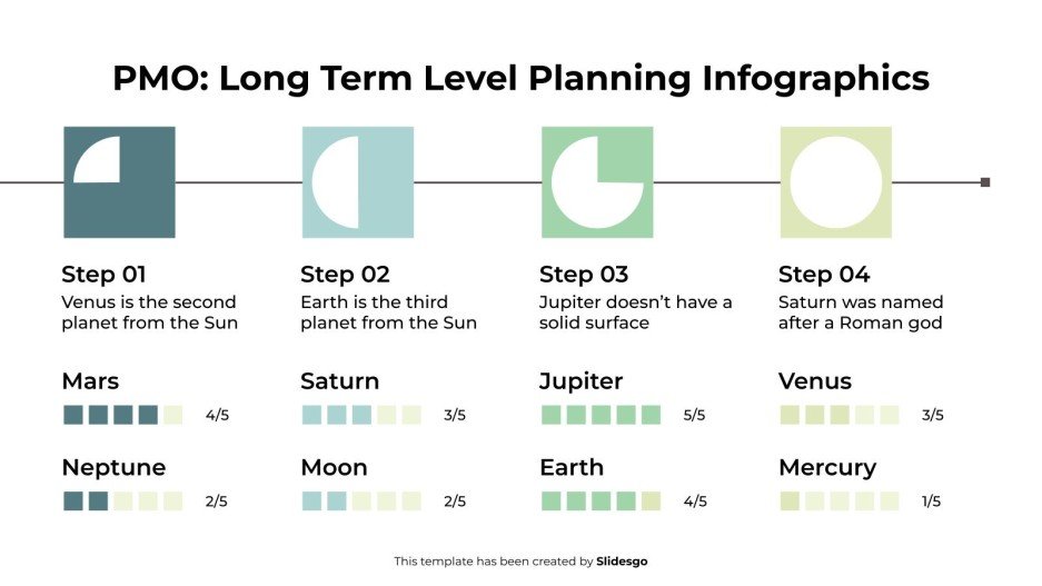 PMO: Long Term Level Planning Infographics Template