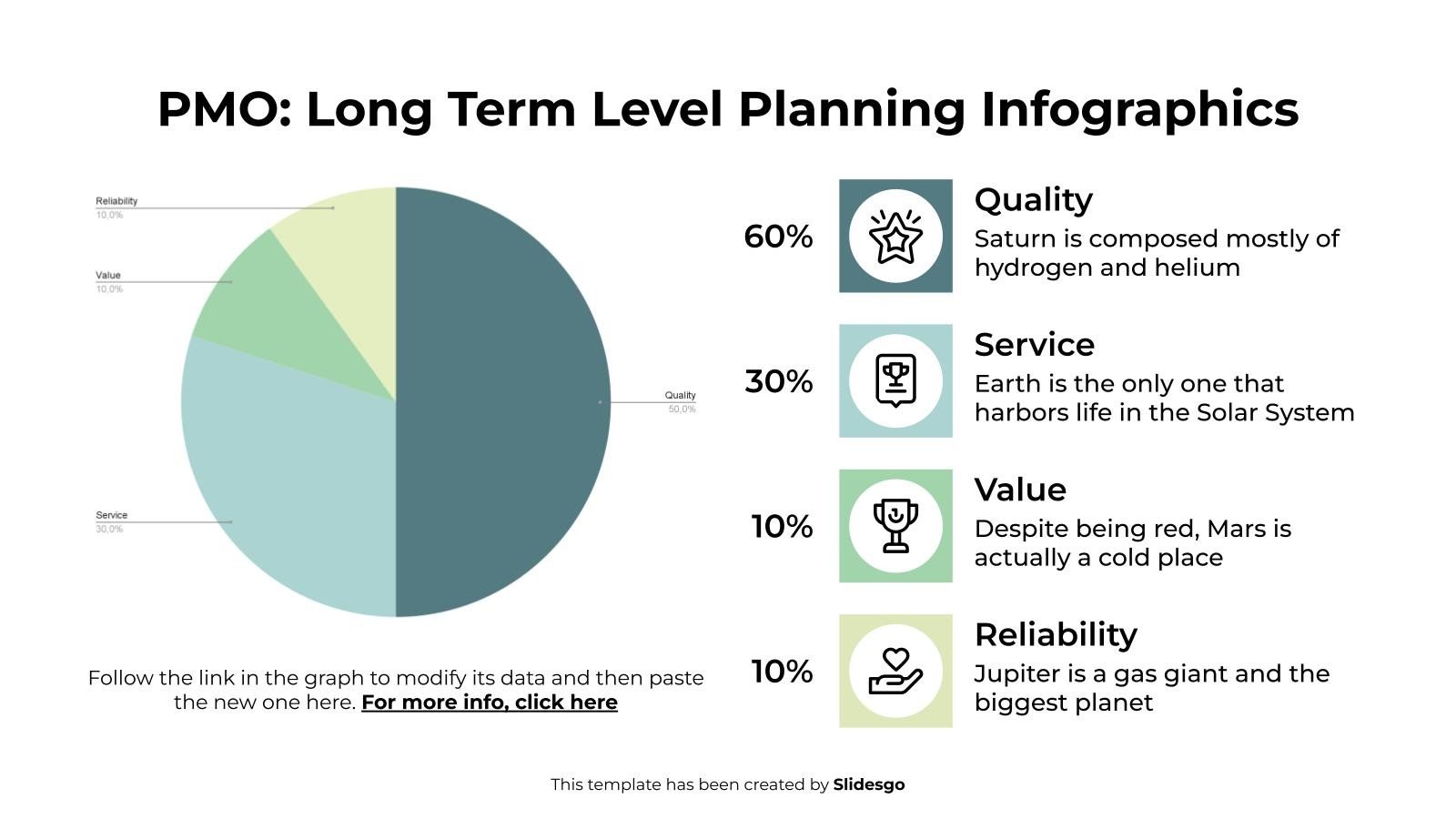 PMO: Long Term Level Planning Infographics Template