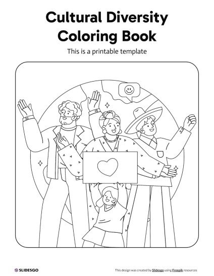 Cultural Diversity Coloring Book Presentation Cultural Diversity Coloring Book Presentation
