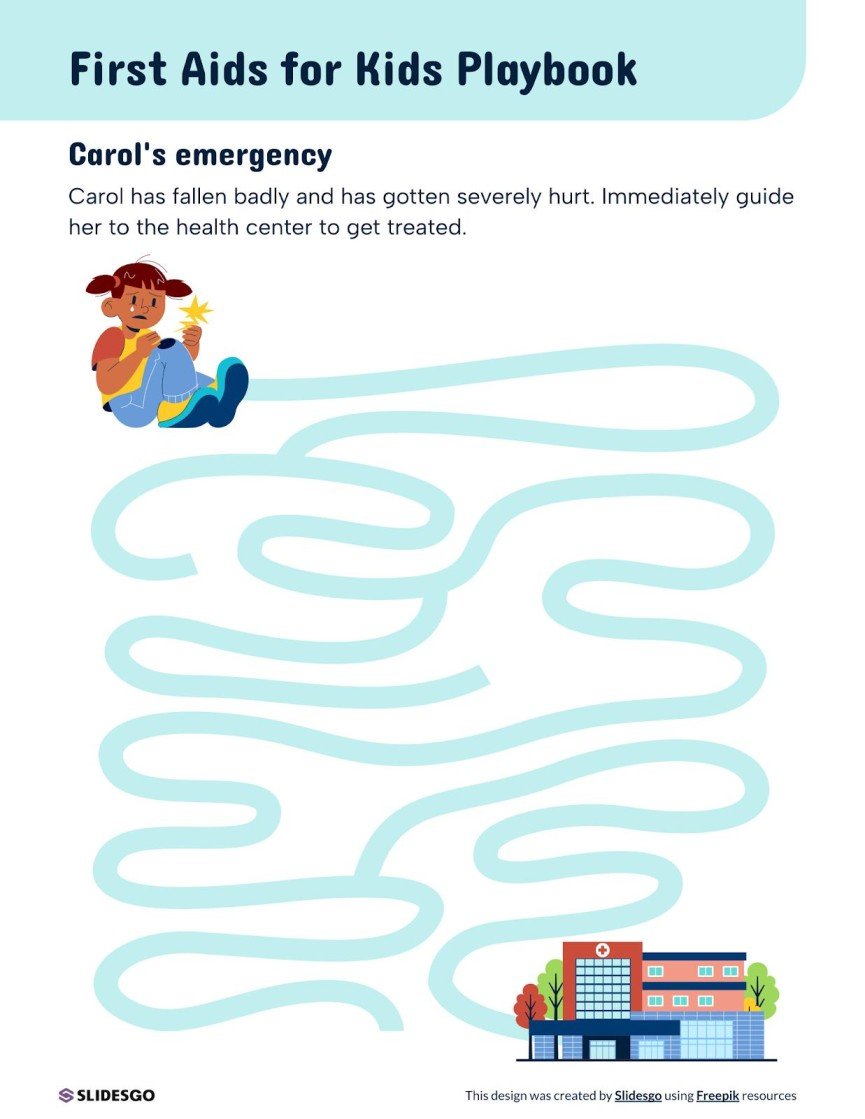 First Aids for Kids Playbook Template