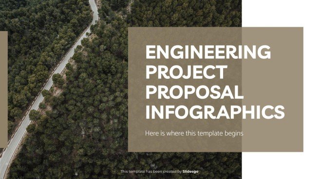 Engineering Project Proposal Infographics Template
