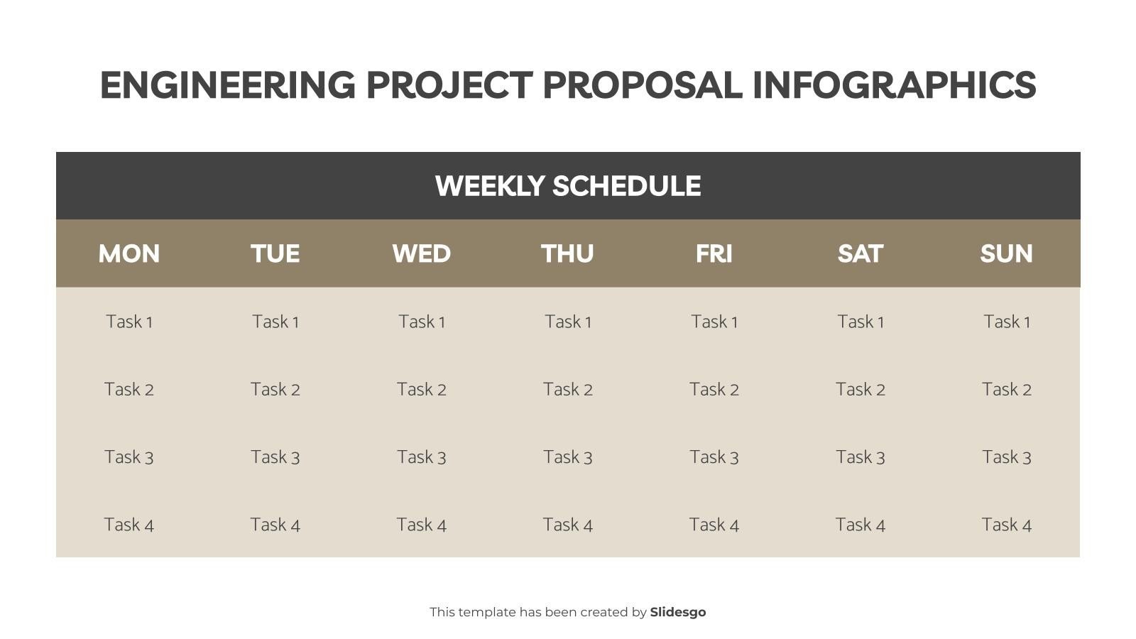 Engineering Project Proposal Infographics Template