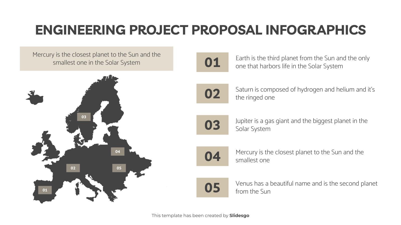 Engineering Project Proposal Infographics Template