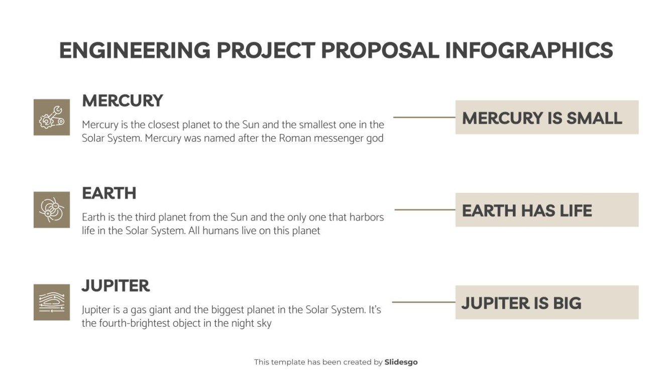 Engineering Project Proposal Infographics Template
