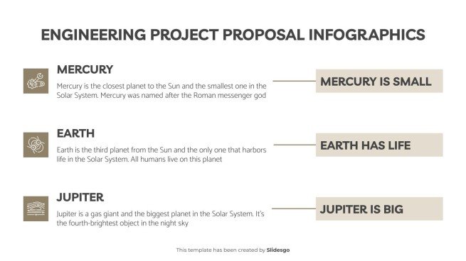 Engineering Project Proposal Infographics Template