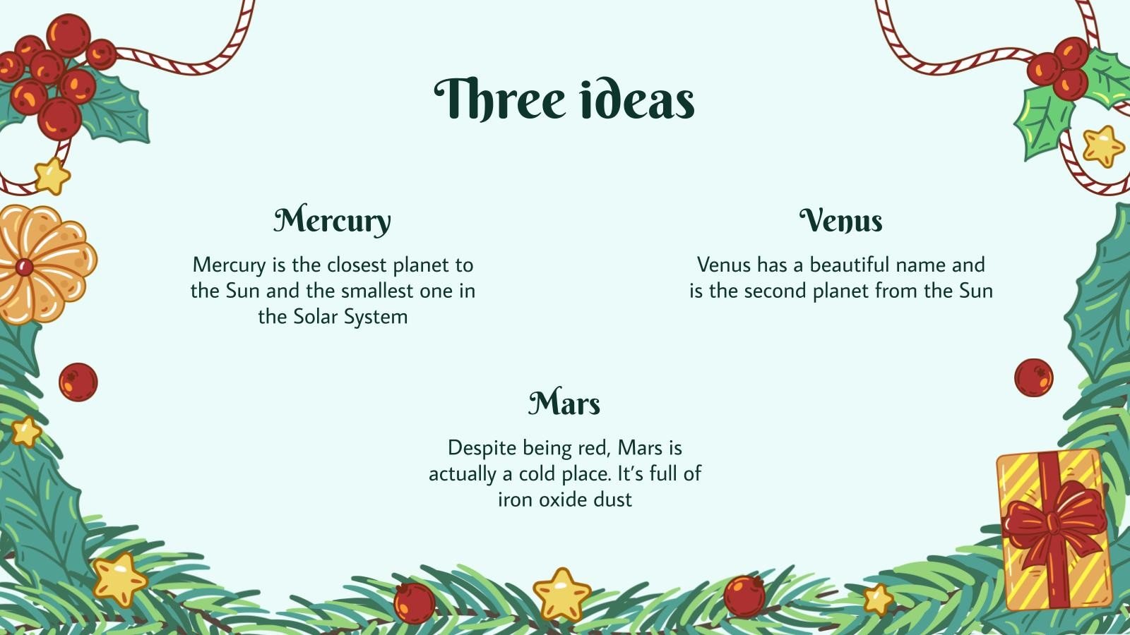 Digital Advent Calendar Presentation