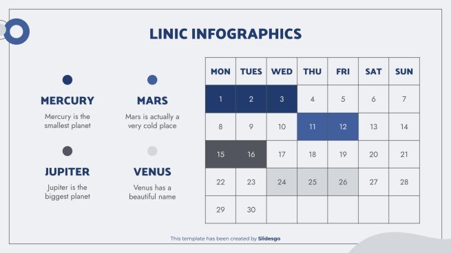Linic Infographics Template