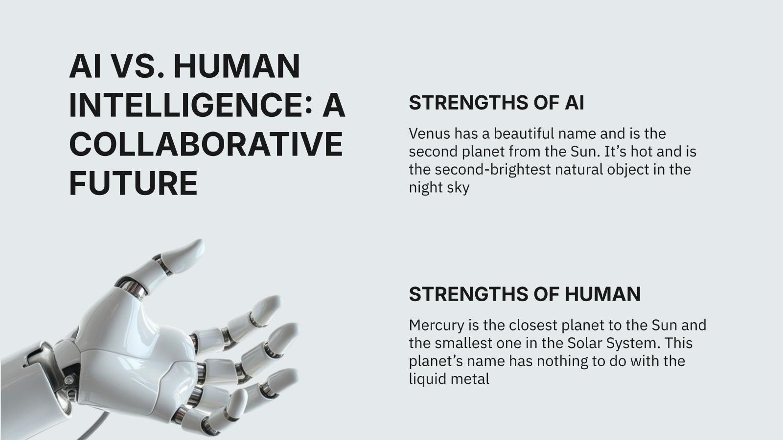The Future of AI and Machines Presentation