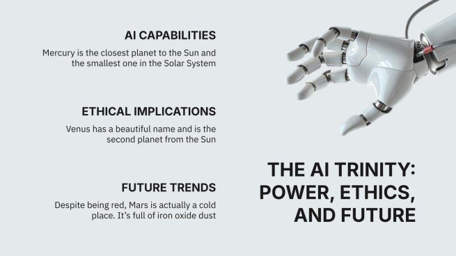 The Future of AI and Machines Presentation