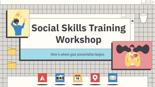 Social Skills Training Workshop | Google Slides & PowerPoint