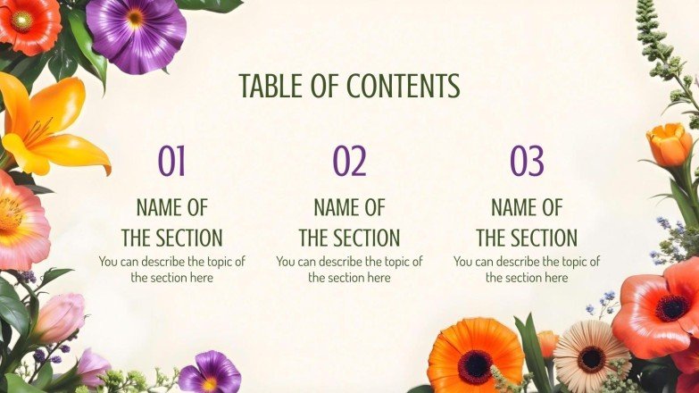 Spring Season Template Presentation