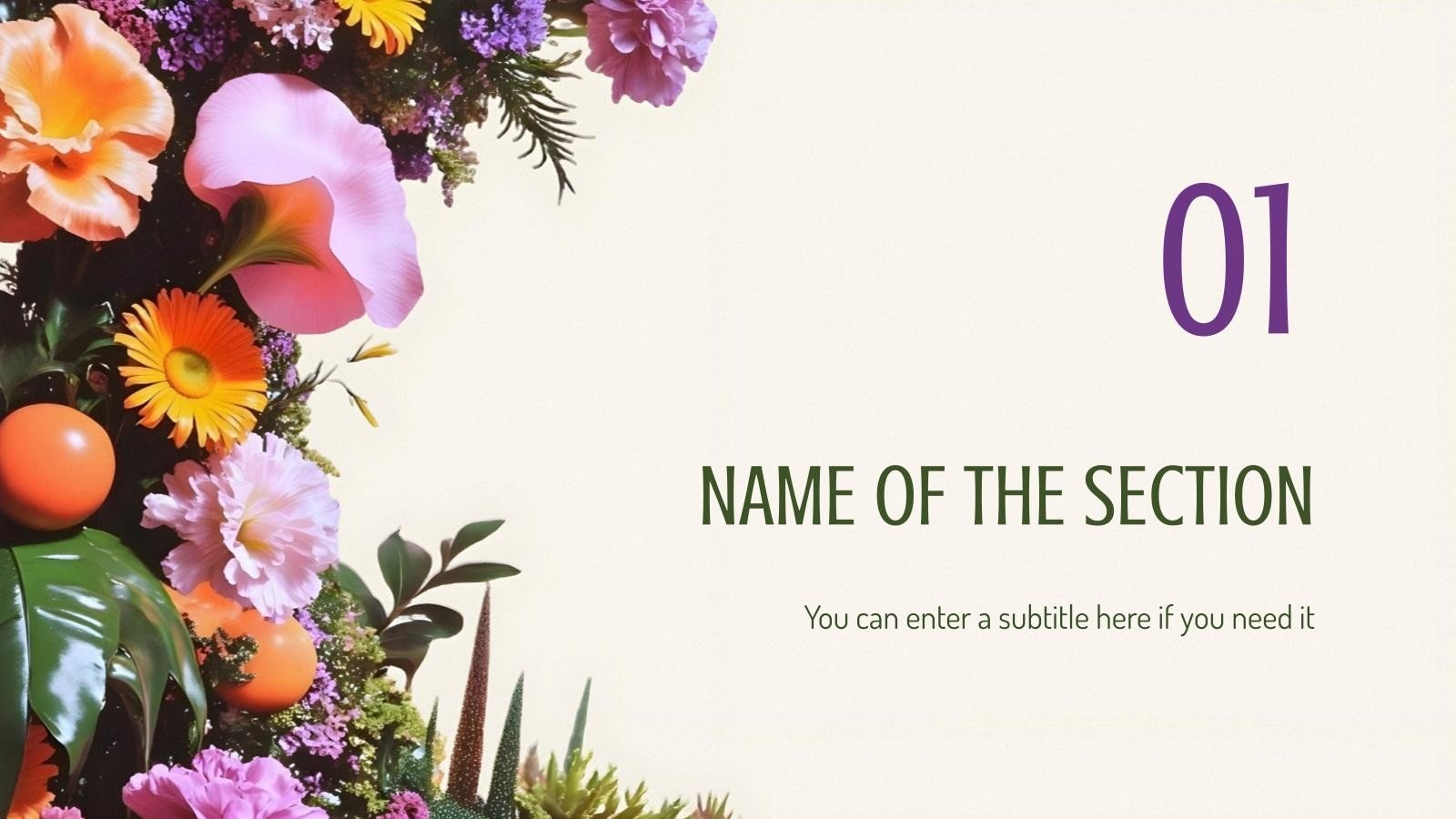 Spring Season Template Presentation