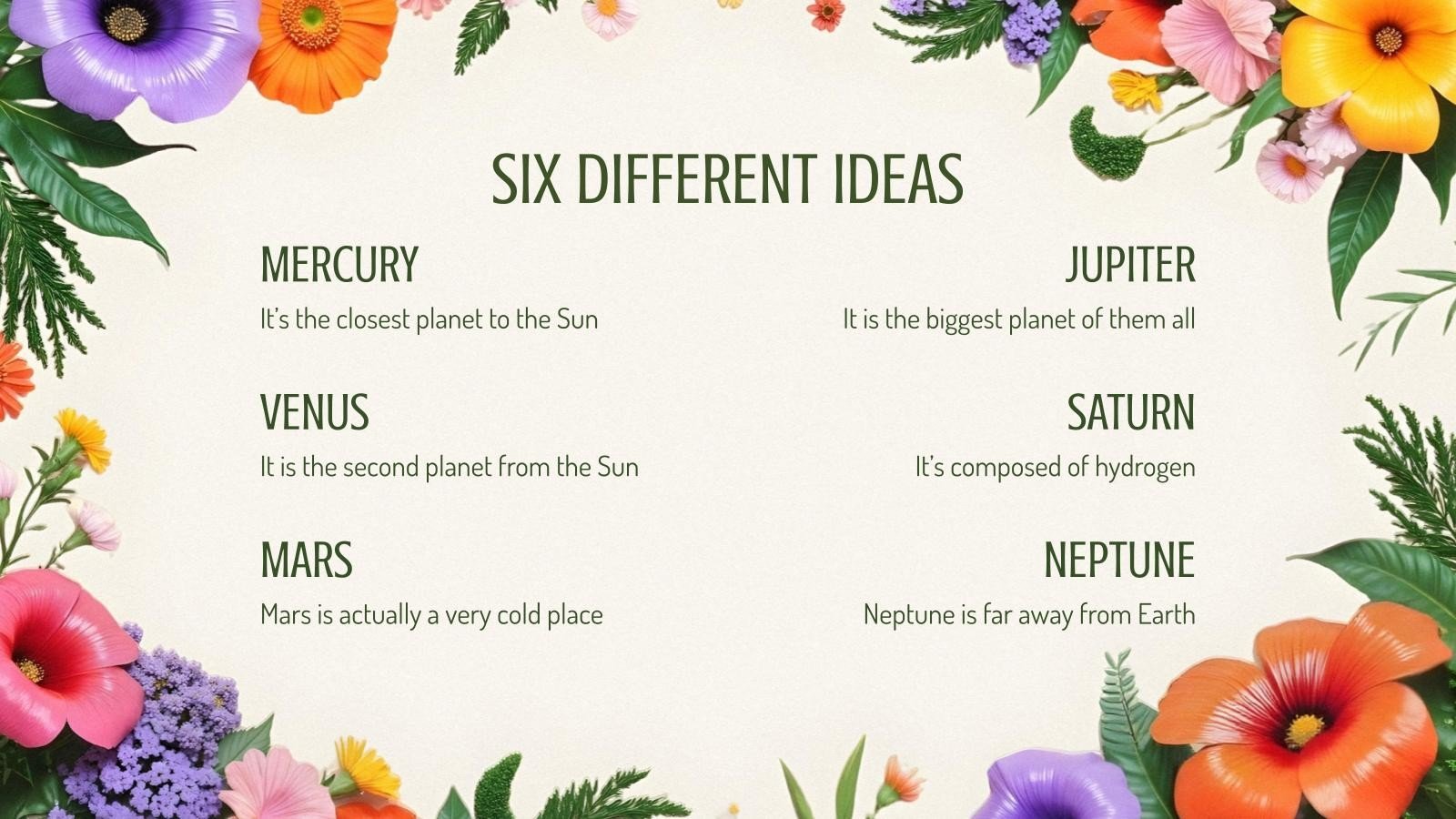 Spring Season Template Presentation