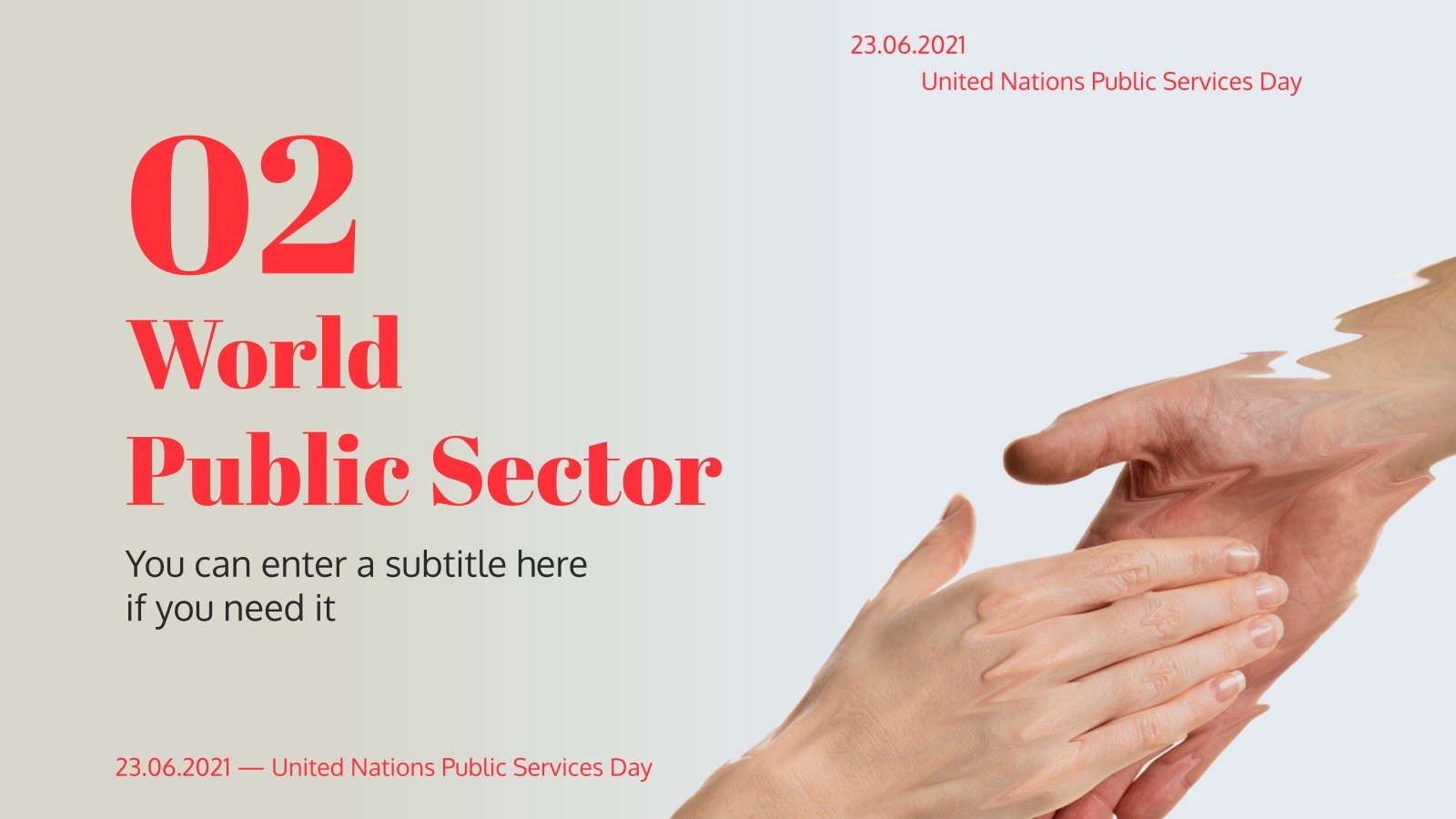 United Nations Public Service Day | Google Slides & PPT