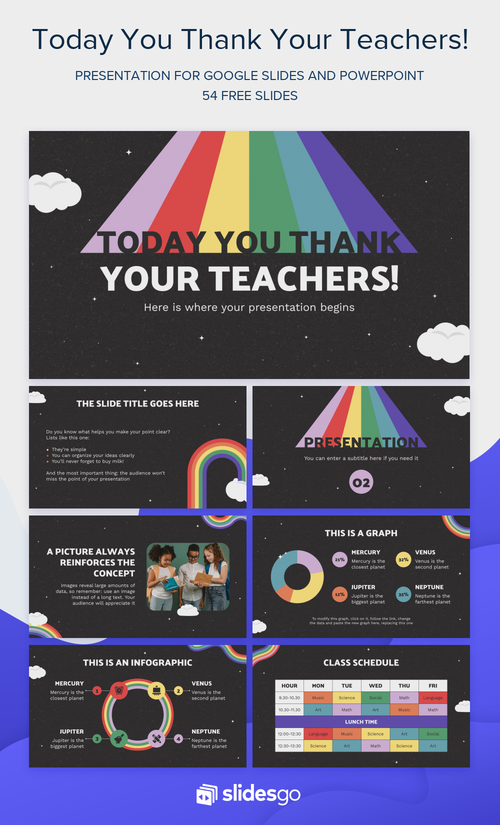 Today You Thank Your Teachers! | Google Slides & PowerPoint
