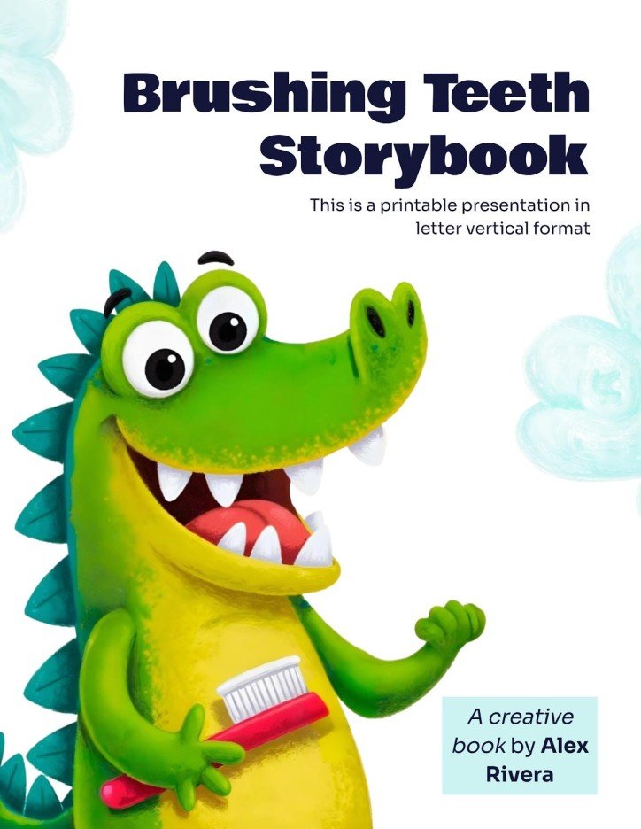 Brushing Teeth Storybook Presentation