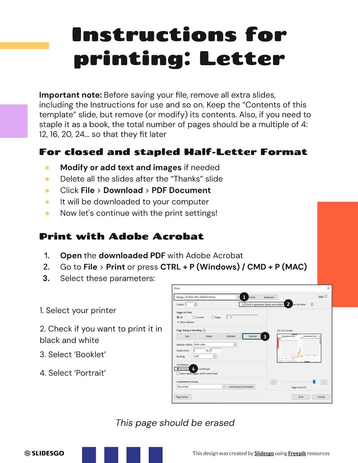 Attendance List Template