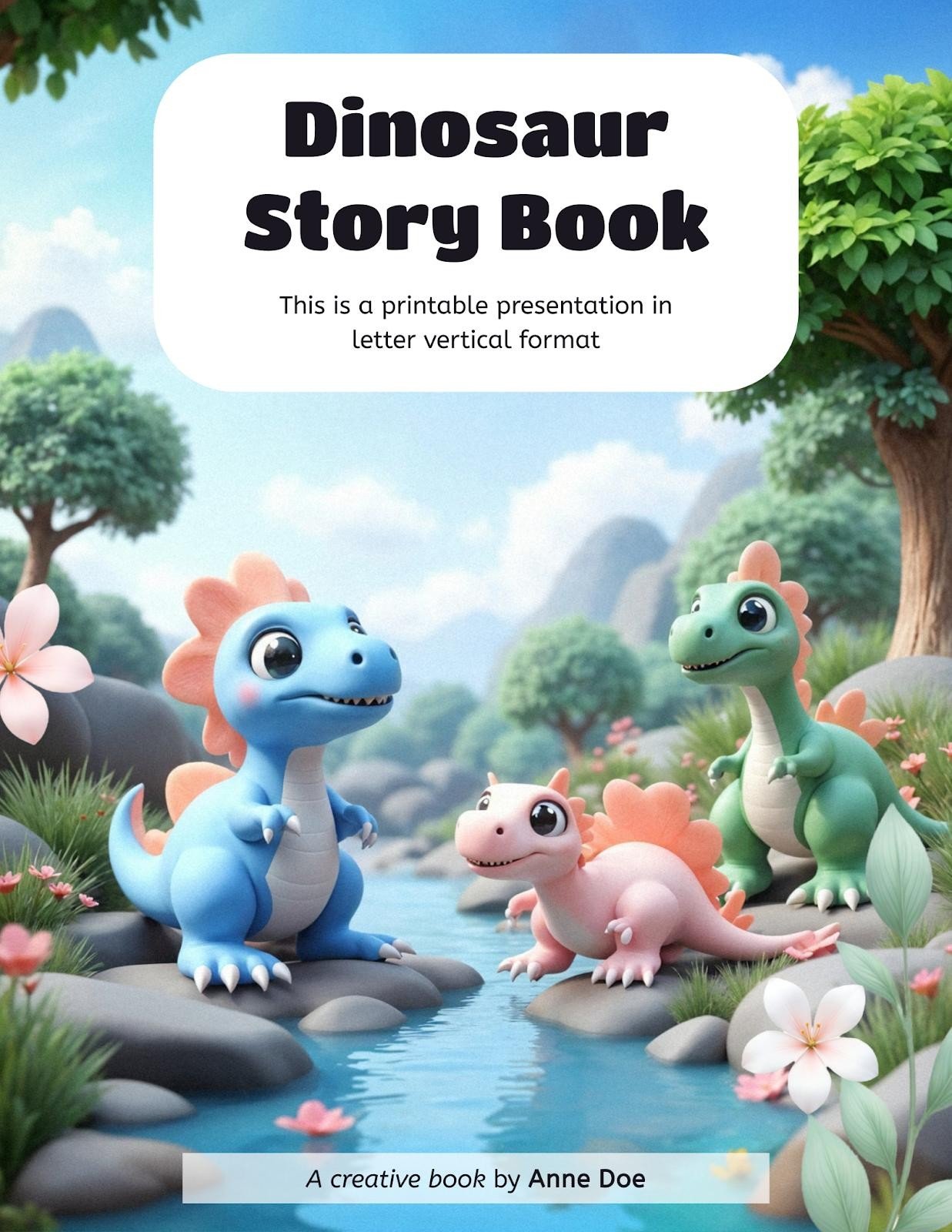 Plantillas gratis de dinosaurios para Google Slides y PPT