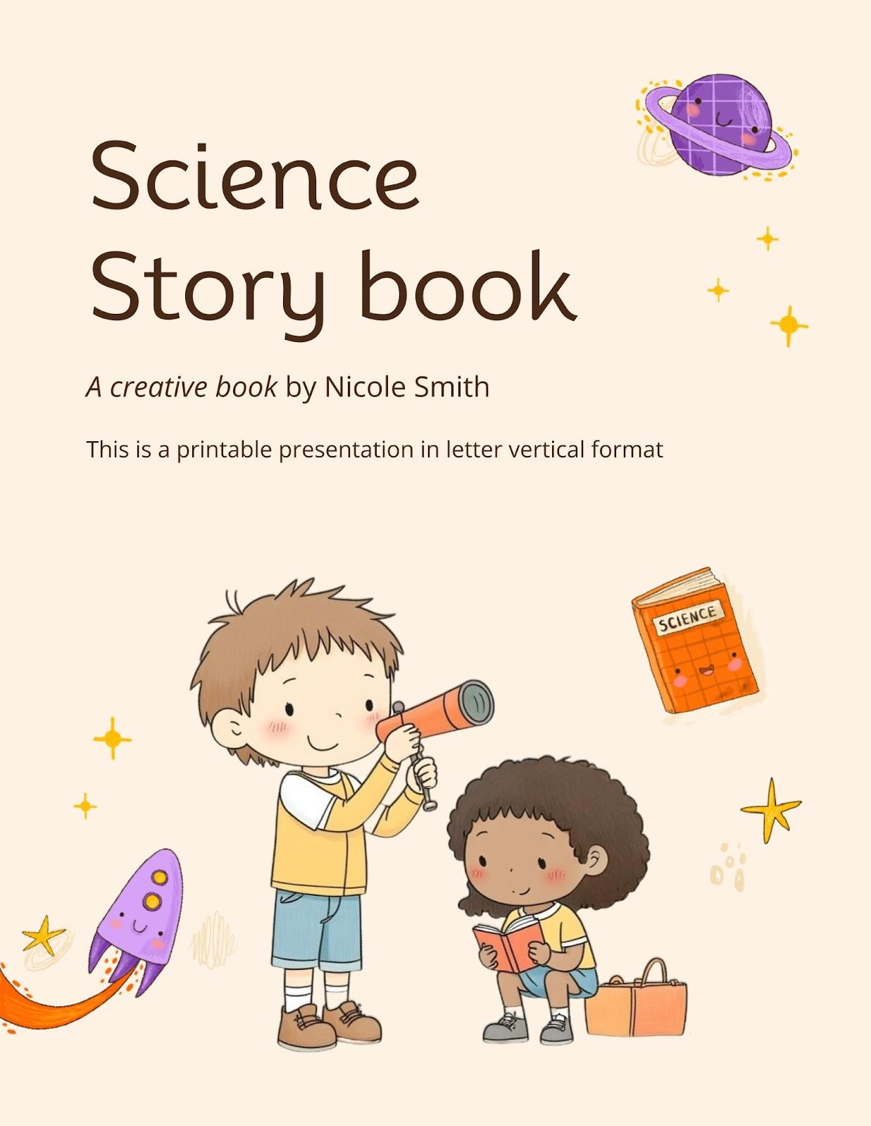 Science Story book Presentation