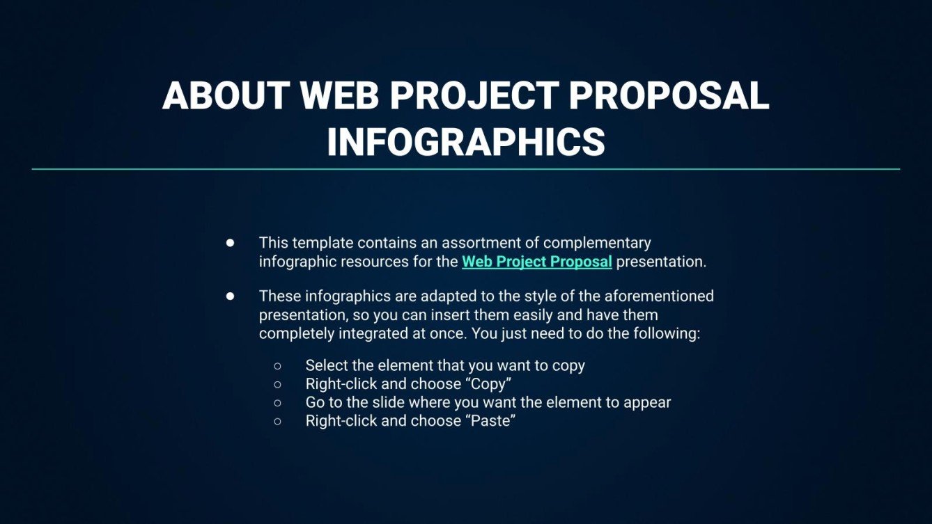 Web Project Proposal Infographics Presentation