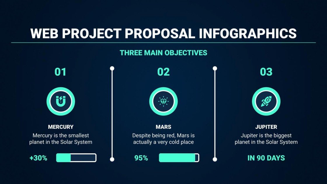 Web Project Proposal Infographics Presentation