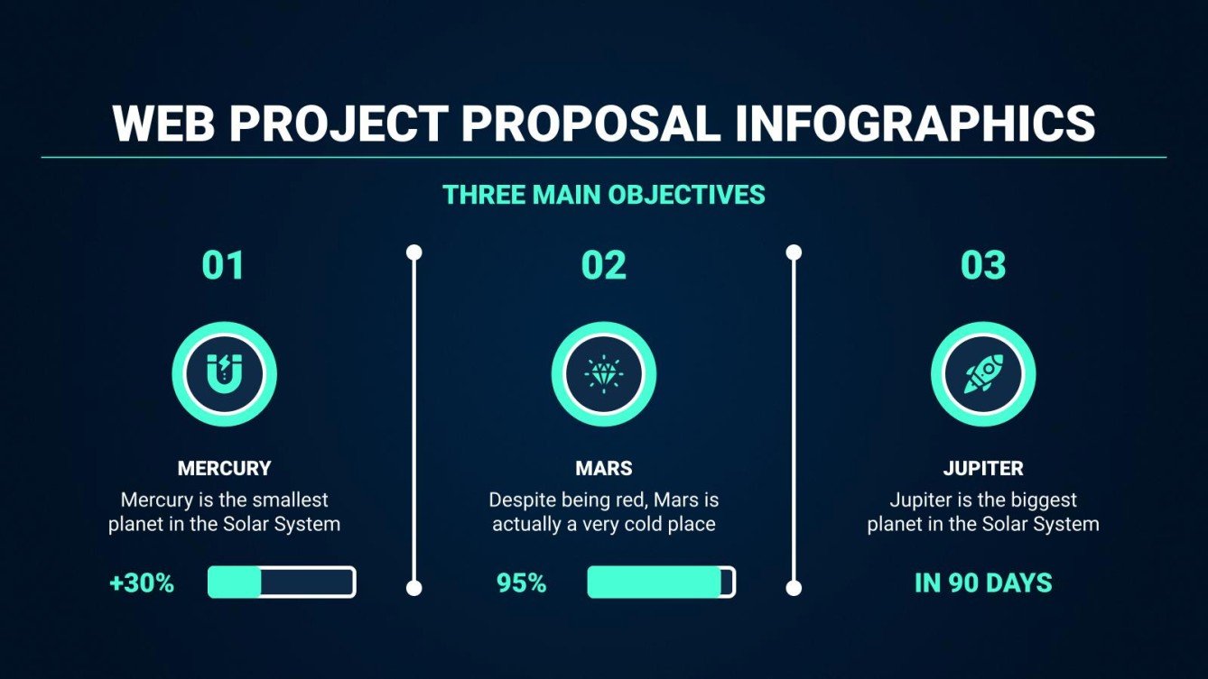 Web Project Proposal Infographics Presentation