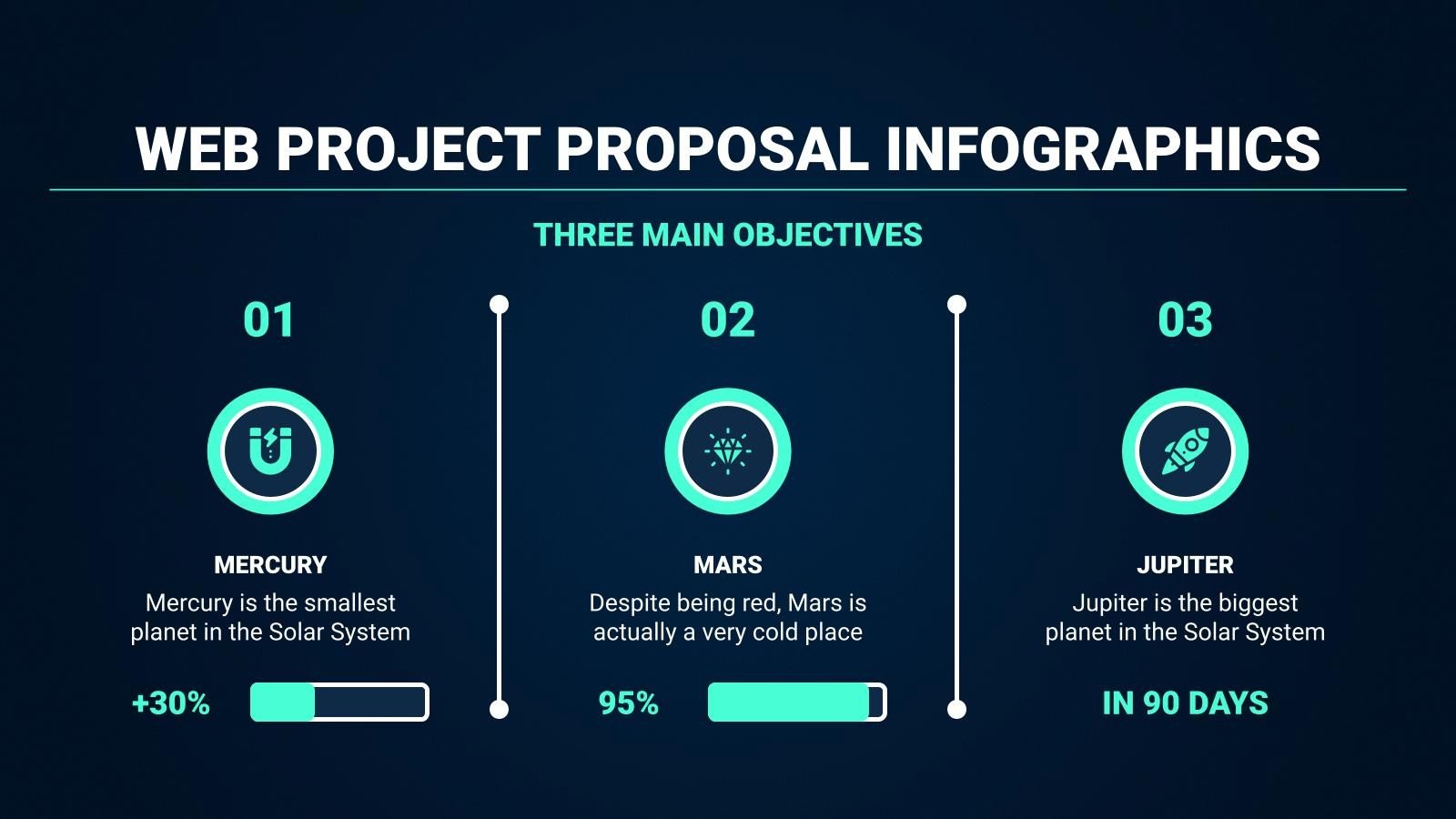 Web Project Proposal Infographics Presentation