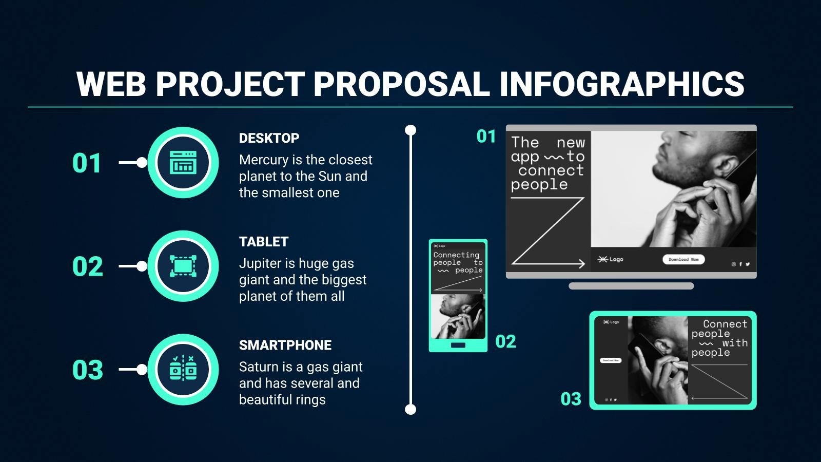 Web Project Proposal Infographics Presentation